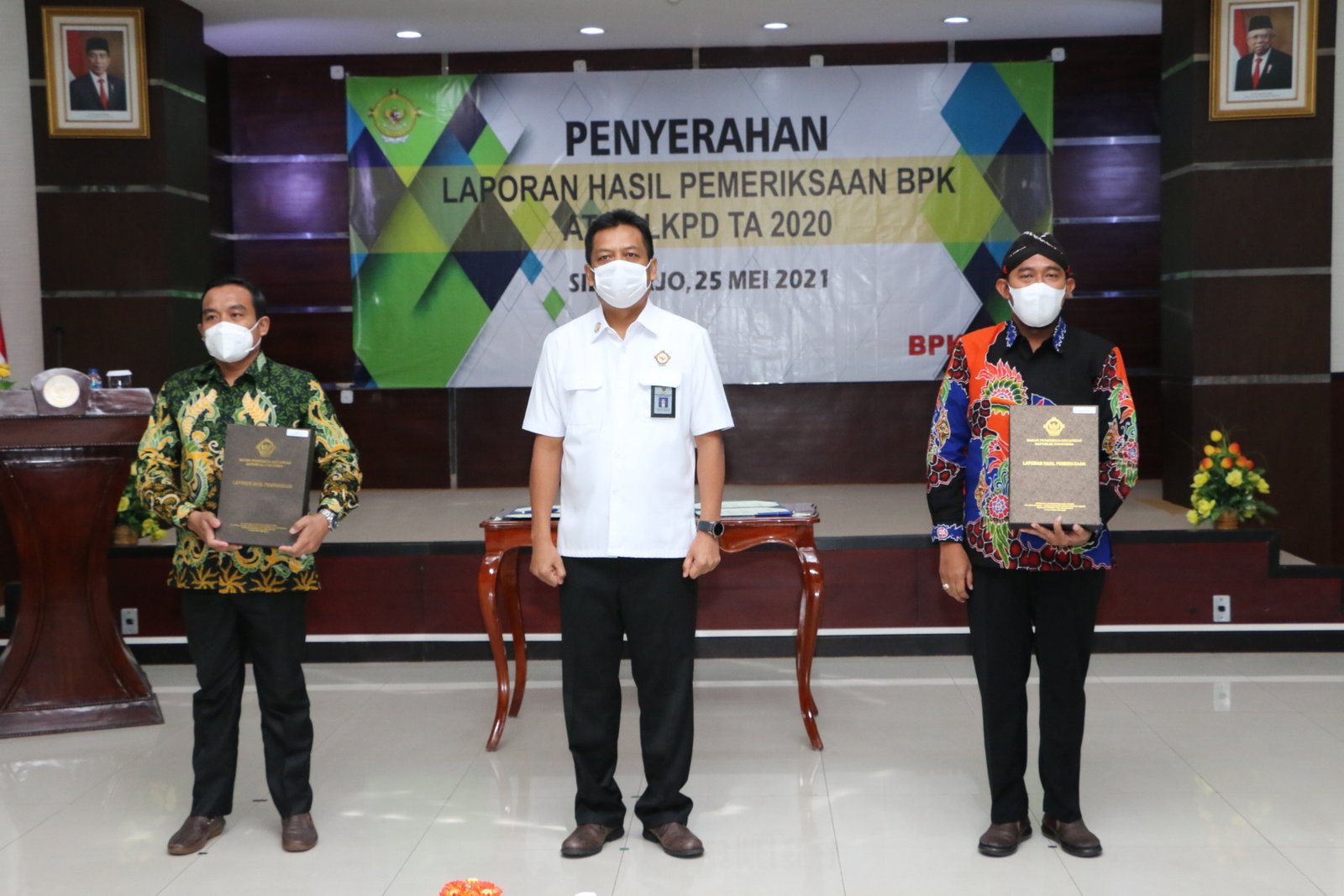 Pemda Sumenep Mendapat WTP Atas LKPD Tahun Anggaran 2020 - SurabayaOnline.co