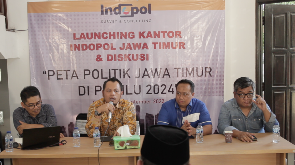 Launching Kantor Indopol Jatim dan Diskusi Peta Politik Jawa Timur di ...