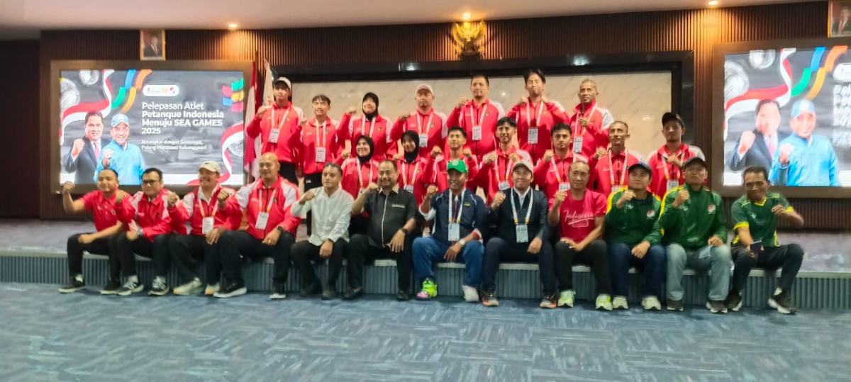 Tim Petanque SEA Games Thailand Dilepas - SurabayaOnline.co